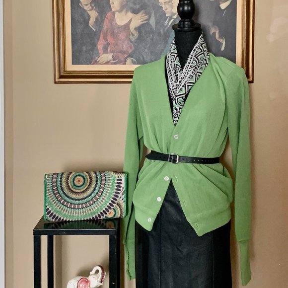 Bags | John Weitz Designs Vintage 196s Cardigan Menswea | Poshmark